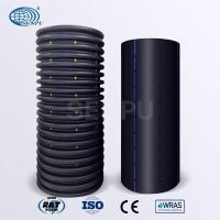 China Acid And Alkali Resistant Poly PE Water Pipes 3 Inch 4 Inch SGS ISO for sale