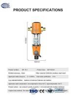 China 29*16cm Whole House Pre Filter For Water Purifier ROHS CE ISO for sale