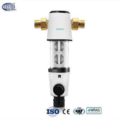China 3000L/ H Manual Whole House Sediment Water Filter With Backwash Water Treatment for sale