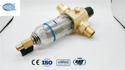 China Threaded Brass Pre-Filter Household Water Purifier ROHS Spin Down Sediment Filter for sale