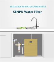 China SS316L Household Water Purifier Washable Flushable Sediment Water Filter 40 Microns for sale