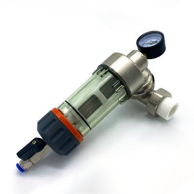 China Sediment Spin Down Water Filter System 50 Micron Reusable Flushable Pre-Filter for sale