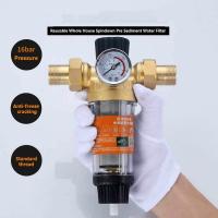 China Water Filters Household Pre Filtration Backwash Sediment Filter for sale