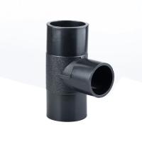 China Hdpe Fittings Cross Pipe Tee Joints For Pipe Connection for sale