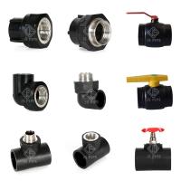 China Factory Price HDPE Socket Plumbing Pipe Fusion Fittings for sale