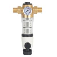 China Whole House Water Purification System Brass Sediment Pre Filter With Self Cleaning for sale