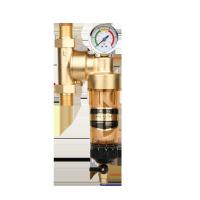 China Whole House Water Purification System Brass Sediment Pre Filter With Self Cleaning for sale