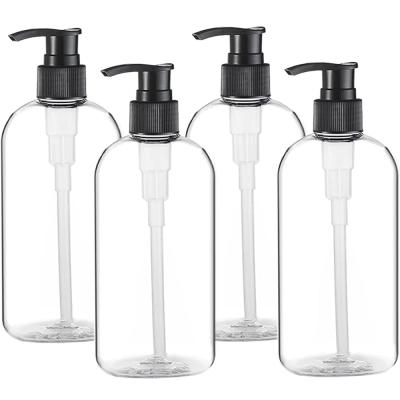 China 16OZ/500ml Empty Plastic Pump Bottles Dispense  Durable Refillable Containers for sale