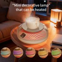 China Portable Hot Plate Food Cup Warmer 200W Fast Heating Resistive Heater 5 Temp Levels 24H Timer IPX5 Waterproof for Home Office for sale