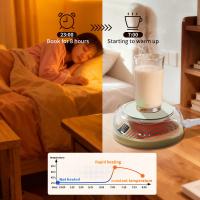 China Portable Hot Plate Food Cup Warmer 200W Fast Heating Resistive Heater 5 Temp Levels 24H Timer IPX5 Waterproof for Home Office for sale