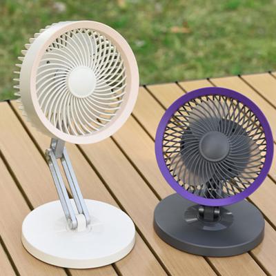 China Factory 3-Speed Adjustable OEM/ODM Custom Logo & Color  Rechargeable Battery Certified Bulk Wholesale Desktop Fan for sale