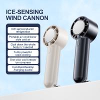 China Factory Wholesale 2000mAh New Arrivals Custom LOGO USB Rechargeable Pocket Fan Portable Fan for Outdoor Mini Handheld Fan for sale