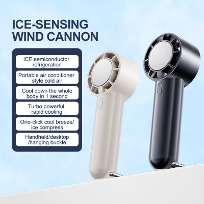 China Factory Wholesale 2000mAh New Arrivals Custom LOGO USB Rechargeable Pocket Fan Portable Fan for Outdoor Mini Handheld Fan for sale