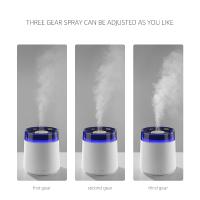 China Customized 3L Water Tank 360 Nozzle Cool Mist Top Fill Quiet Rapid Ultrasonic Humidifier for Bedroom Baby Nursery and Plant for sale