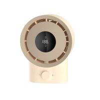 China Small Portable Battery Operated Strong Airflow Ultra Quiet 4000mAh USB Rechargeable Electric Table Fan for Office Room Camping for sale