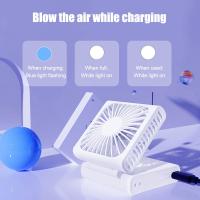 China Innovative Products 2024 Rechargeable USB Small Personal Handheld Mini Portable Neck Fan for Kids Girls Boys Woman Outdoor for sale