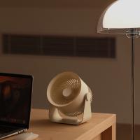 China Strong Wind Desktop Fan 3 Speeds USB/Rechargeable Battery Operated Portable Quiet Mini Fan for Household Outdoor Use Color Box for sale