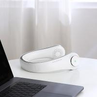 China OEM Manufacturer Wearable Small Battery Usb Portable Cooling Fan Outdoor Rechargeable Sports Mini Band Neck Fan for sale