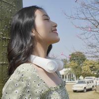 China OEM Manufacturer Wearable Small Battery Usb Portable Cooling Fan Outdoor Rechargeable Sports Mini Band Neck Fan for sale