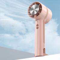 China Custom Velocity Air Cooling Small Portable Batter Mini USB Rechargeable High Wind Speed Handheld Fan for sale