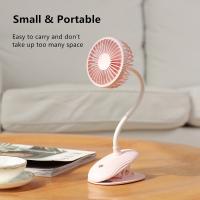 China Electric Hand Fan Battery Charging USB Rechargeable Desk Oscillating Clip Fan Portable air Cooling Wholesale Mini Clip Fans for sale