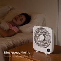 China FUSMLI 2025 New Popular Rechargeable Portable Table Fan 2000mah Summer Camping Trending Products Desktop Fan with Display for sale