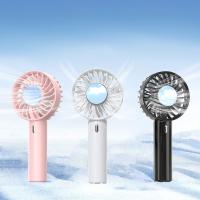 China FUSMLI Macaron Color Mini Portable USB Charging Handheld Fan 5 Speeds Customizable Packaging Factory Price Wearable Fan for sale