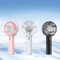 China FUSMLI Macaron Color Mini Portable USB Charging Handheld Fan 5 Speeds Customizable Packaging Factory Price Wearable Fan for sale