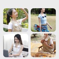 China FUSMLI 2400mAh Innovative Summer Products Bladeless Portable Wireless Turbo Hanging USB Mini Rechargeable Wearable Neck Fan for sale