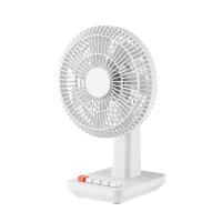 China FUSMLI 2025 Usa Wholesale Supply Portable Fan 4000mah Summer Camping Desk Rechargeable Fan with an oscillating head for sale
