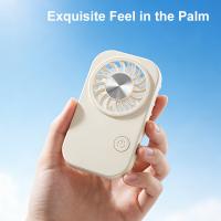 China ODM Custom Macaron Color Pocket Fan | Affordable Promotional Gift for Wedding Birthday Events Rechargeable Handheld Cooling Fan for sale