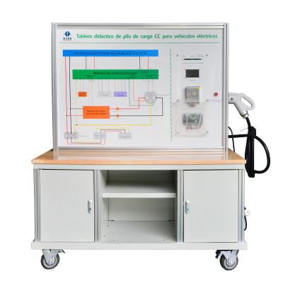 China Electrical Vehicle DC Charging Educational Trainer Model With Mobile Caster for sale