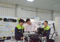 China High Quality Metal Steel Lithium Iron Phosphate BMS Battery Management Training Platform for Automotive Education for sale