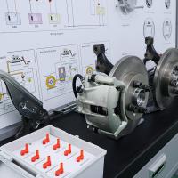 China Vocational Automotive Training Equipment ABS Brake System Training Board for Fault Diagnosis for sale