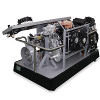 China Hybrid Engine Stand Trainer Automotive Hybrid Vocational Education Training Equipment for sale