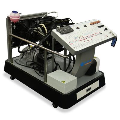 China Automotive Air Conditioning Training Equipment for Vehicle HVAC Teaching with Automatic Electronic Control System for sale