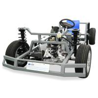 China Electric Powered Chassis Automotive Training Equipment for Vocational School Automotive Teaching System for sale