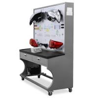 China Professional Automotive Teaching Equipment External Lighting System Training Bench Automotive Electrical Trainer for sale