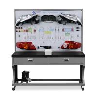 China Professional Automotive Teaching Equipment External Lighting System Training Bench Automotive Electrical Trainer for sale