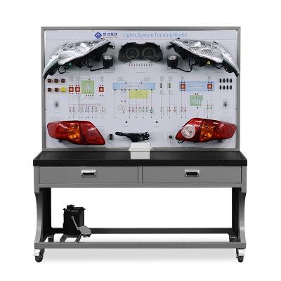 China Professional Automotive Teaching Equipment External Lighting System Training Bench Automotive Electrical Trainer for sale