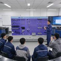 China Automotive Engine Parts Wall-Mounted Teaching Aid Automotive Training Equipment Manufacturer for sale