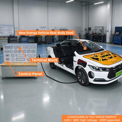 China New Energy Vehicle Dissection and Fault Diagnosis Training Platform Automotive Training Equipment  Wholesale Supplier for sale