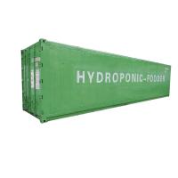 China Daily 1000kg 3Hp Aircon Hydroponic Fodder Container For Cattle Farm for sale