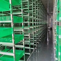 China PLC 40ft Barley Automatic Hydroponic Fodder Machine Save Water And Energy for sale