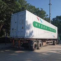 China PLC 40ft Barley Automatic Hydroponic Fodder Machine Save Water And Energy for sale