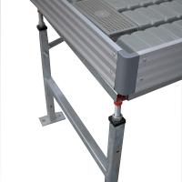 China Anti Tilt 4*12ft 5*16ft Hydroponic Rolling Benches For Greenhouse for sale