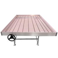 China 90kg Agriculture Vertical Hydroponics Rolling Benches For Growing for sale