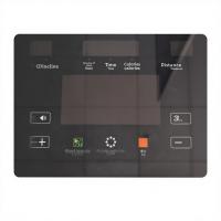 China Factory Direct Sales Dongguan Tempered Glass Switch Button Electrical Panel with Semi-Transparent Silk Screen for sale