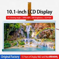 China 10.1-inch 30-pin MIPI Interface, 1024*600 LCD Screen with IPS Viewing Angle, LCD Display for Industrial Control Applications. for sale