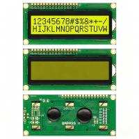 China Factory 1602A LCD Panel Blue-yellow 5V Module Display matrix Character LCD Screen COB Panel Attendance System for sale